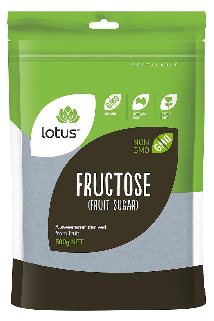 Lotus Fructose Fruit Sugar 500gm | Health Tree Australia