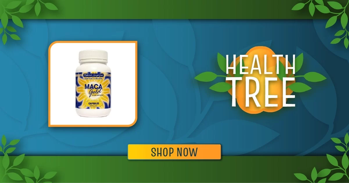 Maca Gold Organic Capsules 220Caps 550mg - Health Tree Australia
