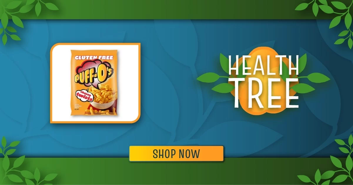 Puff-O's Cheesy Twists G/F 6x90g - Health Tree Australia